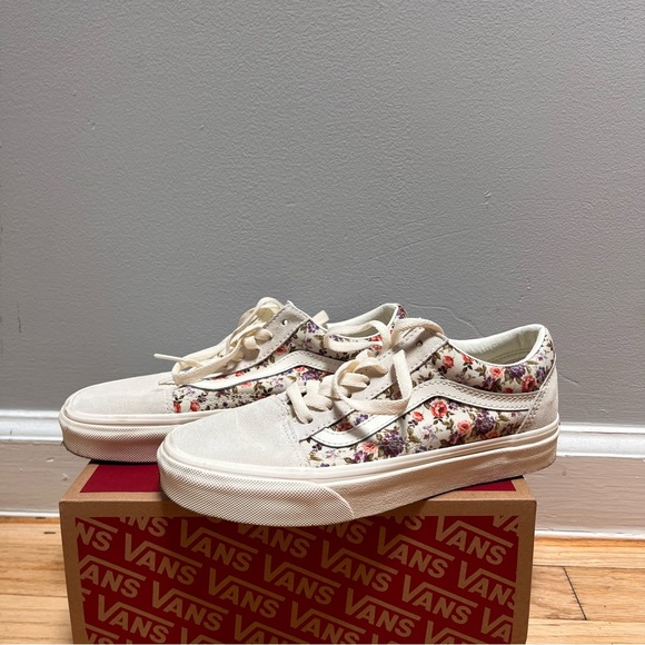Vans | Shoes | Vans Vintage Floral Marshmallo Sneakers | Poshmark